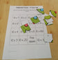Christmas Themed Independent Multiplication Revision Sheets 10x – The ...