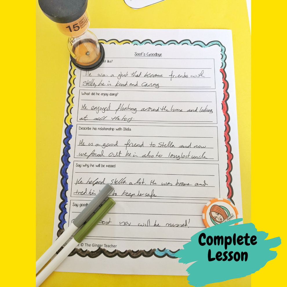 Awful Auntie Using Paragraphs Lesson – The Ginger Teacher