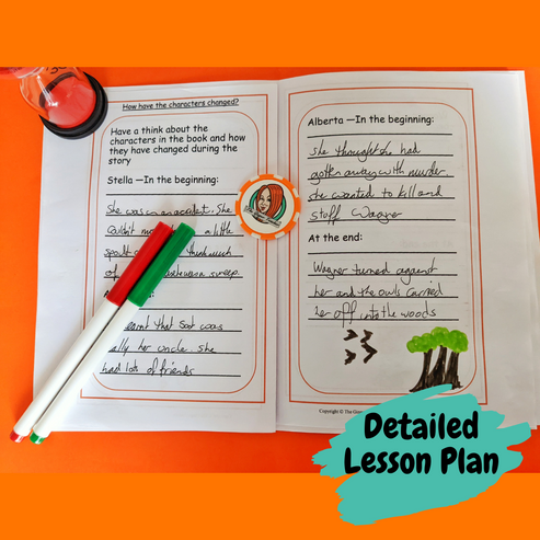 Awful Auntie Book Report Lesson – The Ginger Teacher