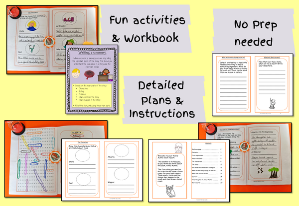 Awful Auntie Book Report Lesson – The Ginger Teacher