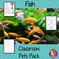 Fish Classroom Pets Pack – The Ginger Teacher