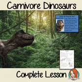 Carnivore Dinosaurs Lesson – The Ginger Teacher