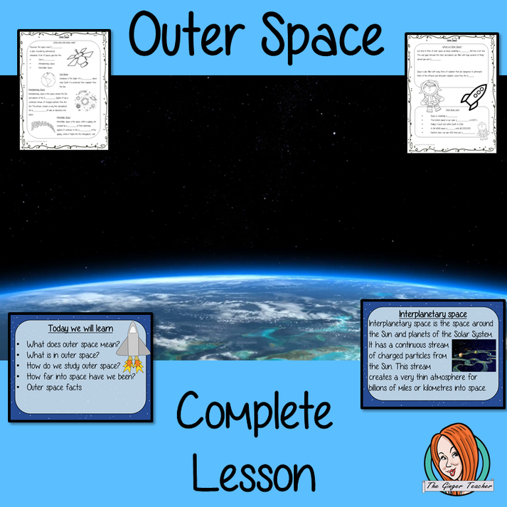 Outer Space Lesson – The Ginger Teacher