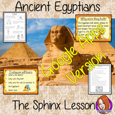 Distance Learning Ancient Egyptian the Sphinx History Lesson – The ...