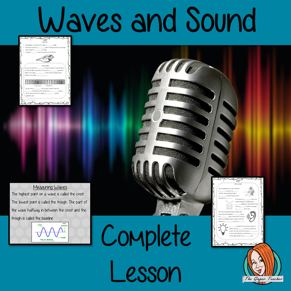 Waves and Sound Science Lesson – The Ginger Teacher