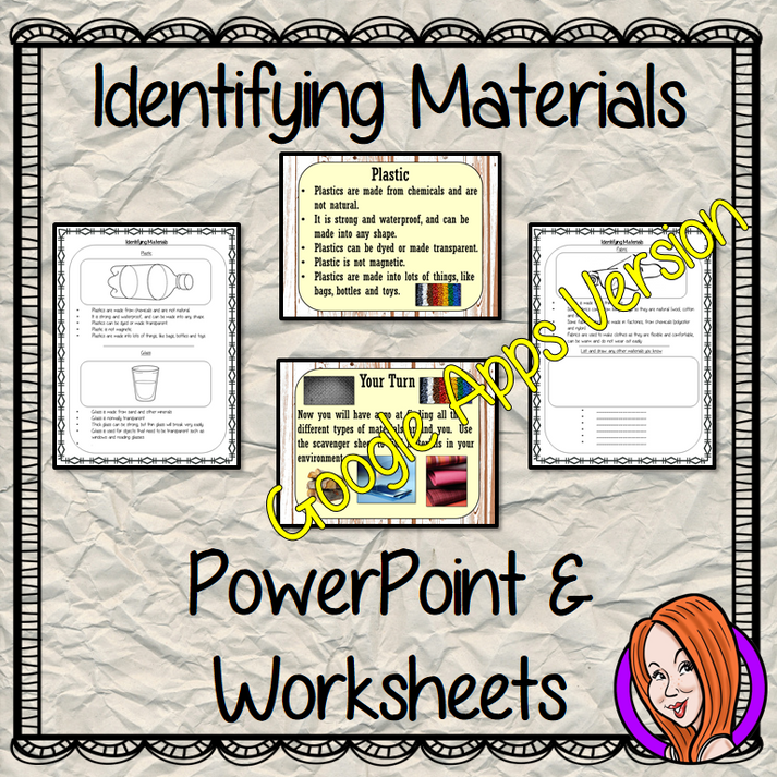 Distance Learning Identifying Materials Google Slides Lesson – The ...