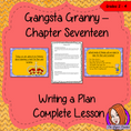 Writing a Plan Complete Lesson – Gangsta Granny – The Ginger Teacher