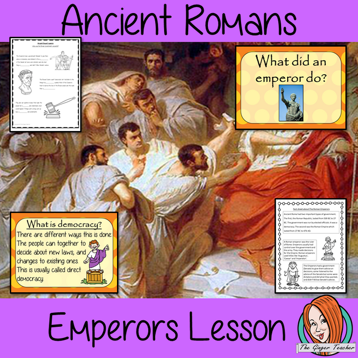 Roman Emperors Complete History Lesson – The Ginger Teacher