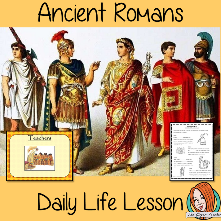 Ancient Roman Daily Life Complete History Lesson – The Ginger Teacher