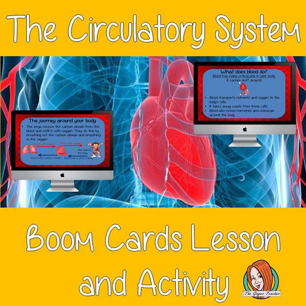 Distance Learning Blood and the Body - Boom Cards Digital Lesson – The ...