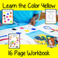 Color ‘Yellow’ 16 Page Workbook – The Ginger Teacher