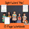 Sight Word ‘Him’ 15 Page Workbook – The Ginger Teacher