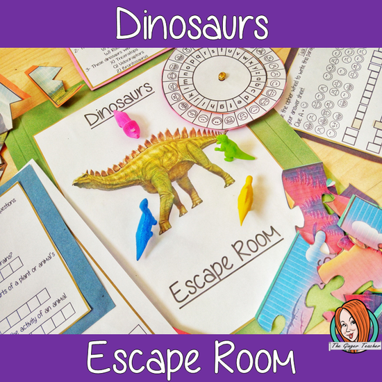 Dinosaurs Escape Room Game – The Ginger Teacher