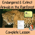 Endangered and Extinct Animals Lesson – The Ginger Teacher