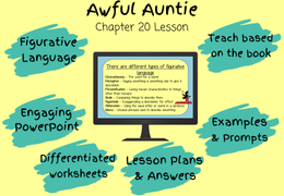 Using Figurative Language Lesson Awful Auntie – The Ginger Teacher