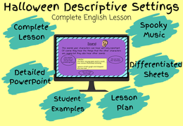 Halloween Descriptive Writing – The Ginger Teacher