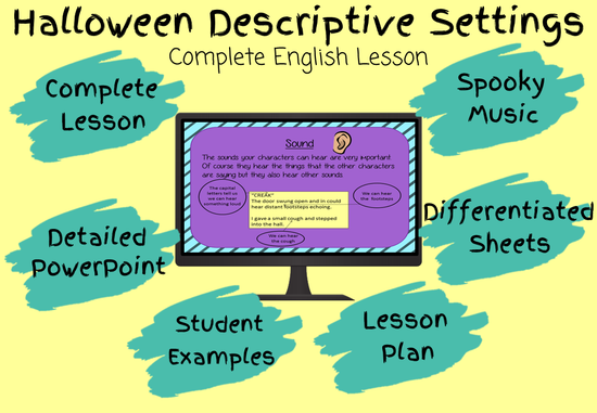 Halloween Descriptive Writing – The Ginger Teacher
