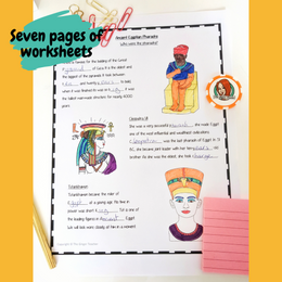 Egyptian Pharaohs Lesson – The Ginger Teacher