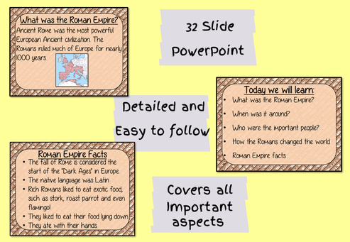 Roman Empire Lesson – The Ginger Teacher