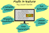 Math in Nature Lesson Bundle – The Ginger Teacher