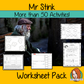 Mr Stink Worksheet Pack – The Ginger Teacher