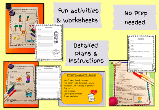 The Midnight Gang Writing Personal Narratives Lesson – The Ginger Teacher