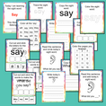 Sight Word ‘Say’ 15 Page Workbook – The Ginger Teacher