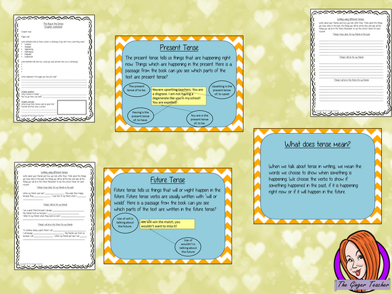 Using Verb Tenses; Complete Lesson – The Boy in the Dress – The Ginger ...