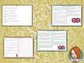 The United Kingdom National Anthem Reading Comprehension Cards – The ...
