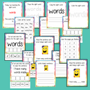 Sight Word ‘Words’ 15 Page Workbook – The Ginger Teacher