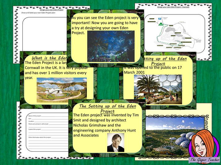 Learn about the Eden Project - Complete Lesson – The Ginger Teacher