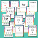 Sight Word ‘Her’ 15 Page Workbook – The Ginger Teacher