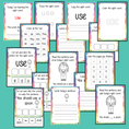 Sight Word ‘Use’ 15 Page Workbook – The Ginger Teacher