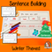 Winter Simple Sentence Building – The Ginger Teacher