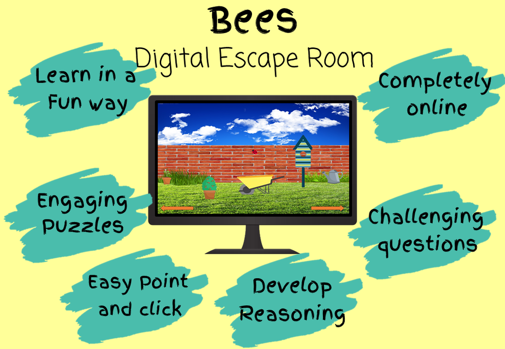 Bees Escape Room Boom Cards – The Ginger Teacher