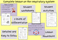 The Respiratory System Lesson and Escape Room Bundle – The Ginger Teacher