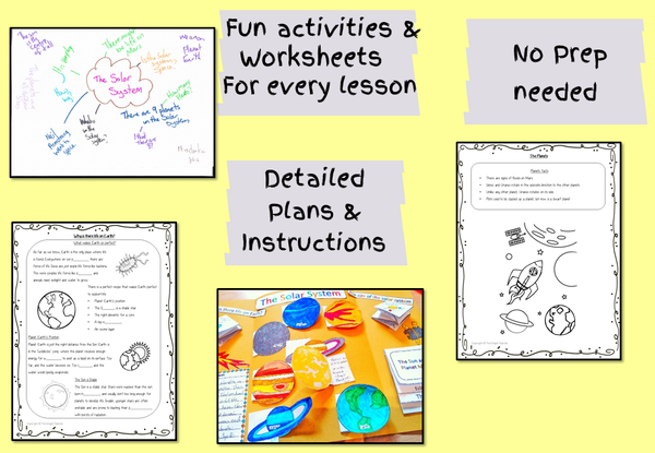 The Solar System Lesson Bundle – The Ginger Teacher
