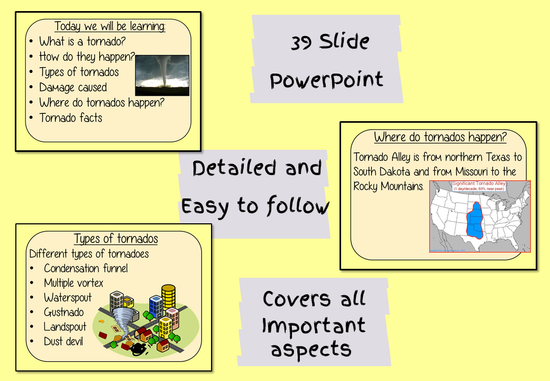 Tornadoes Complete Lesson – The Ginger Teacher