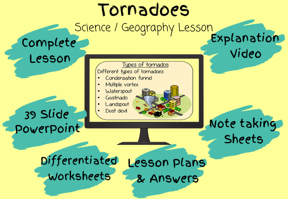 Tornadoes Complete Lesson – The Ginger Teacher