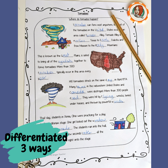 Tornadoes Complete Lesson – The Ginger Teacher